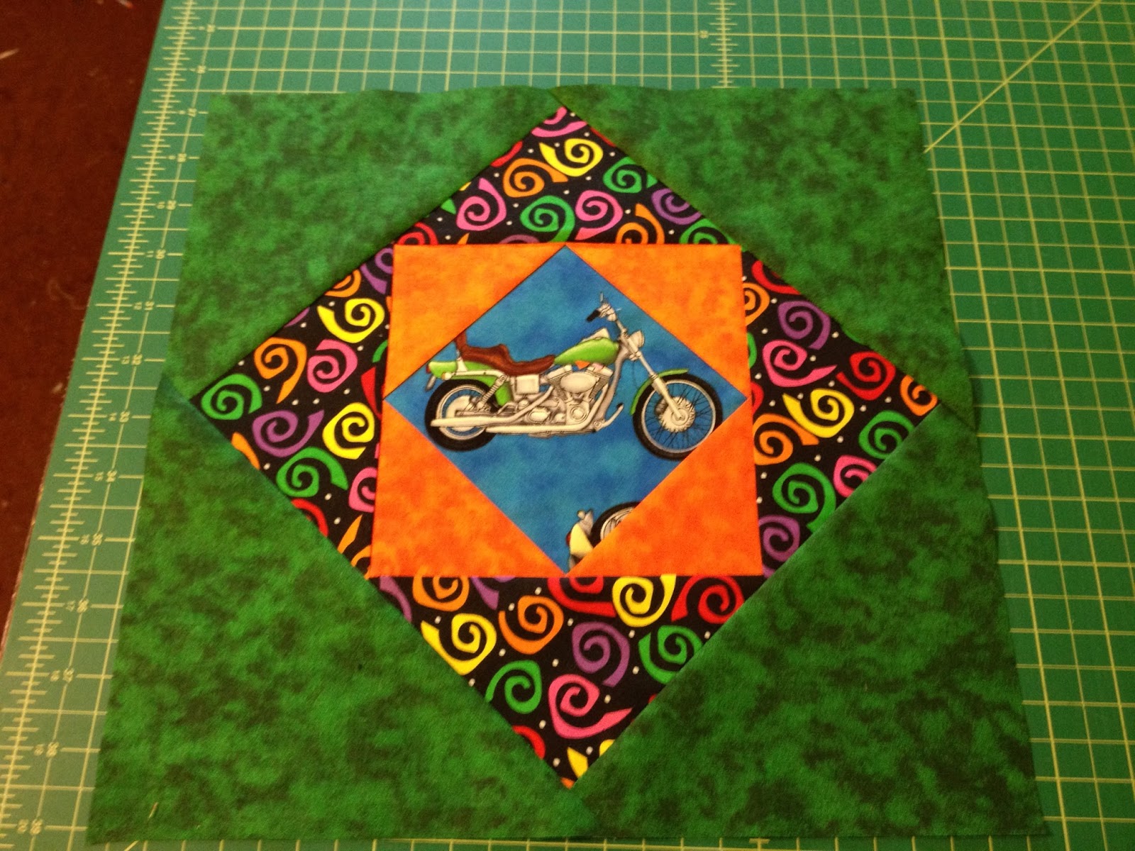 Sweet Seasons of Life: MOTORCYCLE QUILT